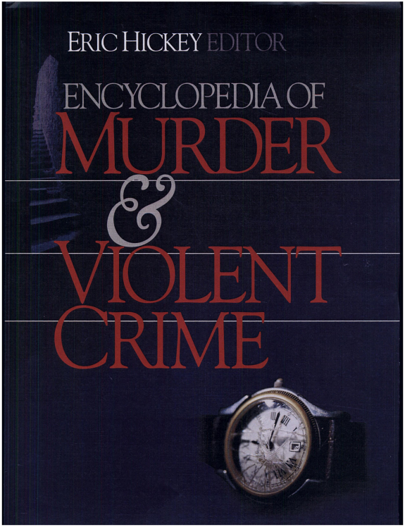 Author: Eric W. Hickey - Serial Killer Book Authors on Killer.Cloud